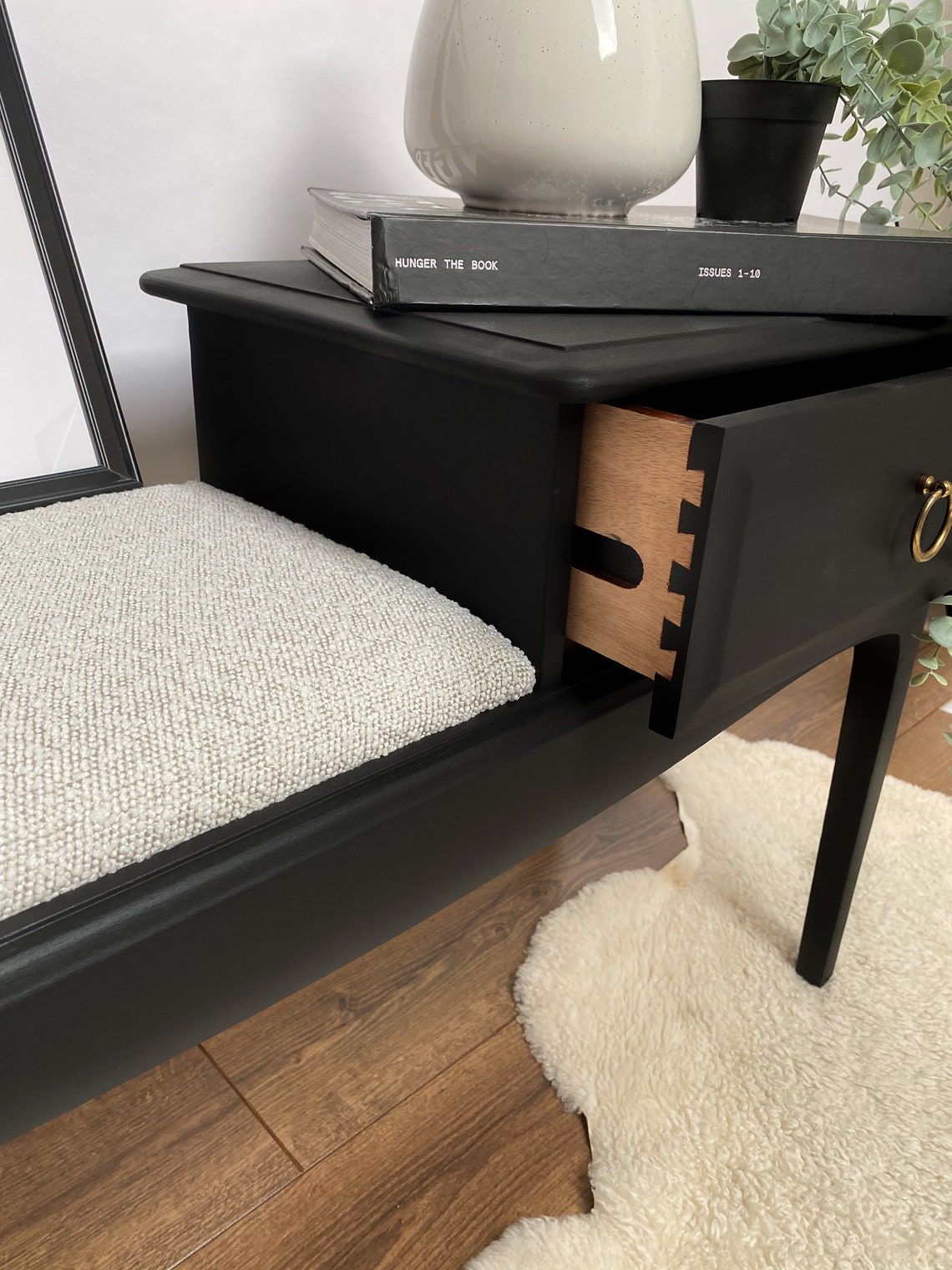 SOLD *SOLD* Upcycled STAG Minstrel Telephone Table - Etsy