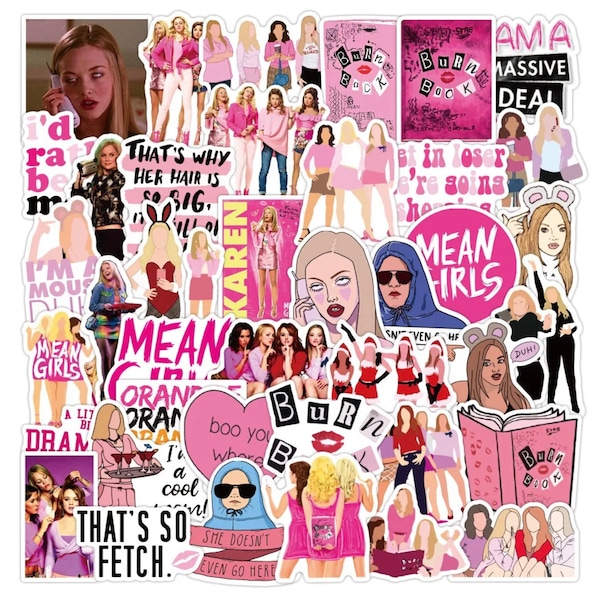 Mean Girls Stickers Etsy