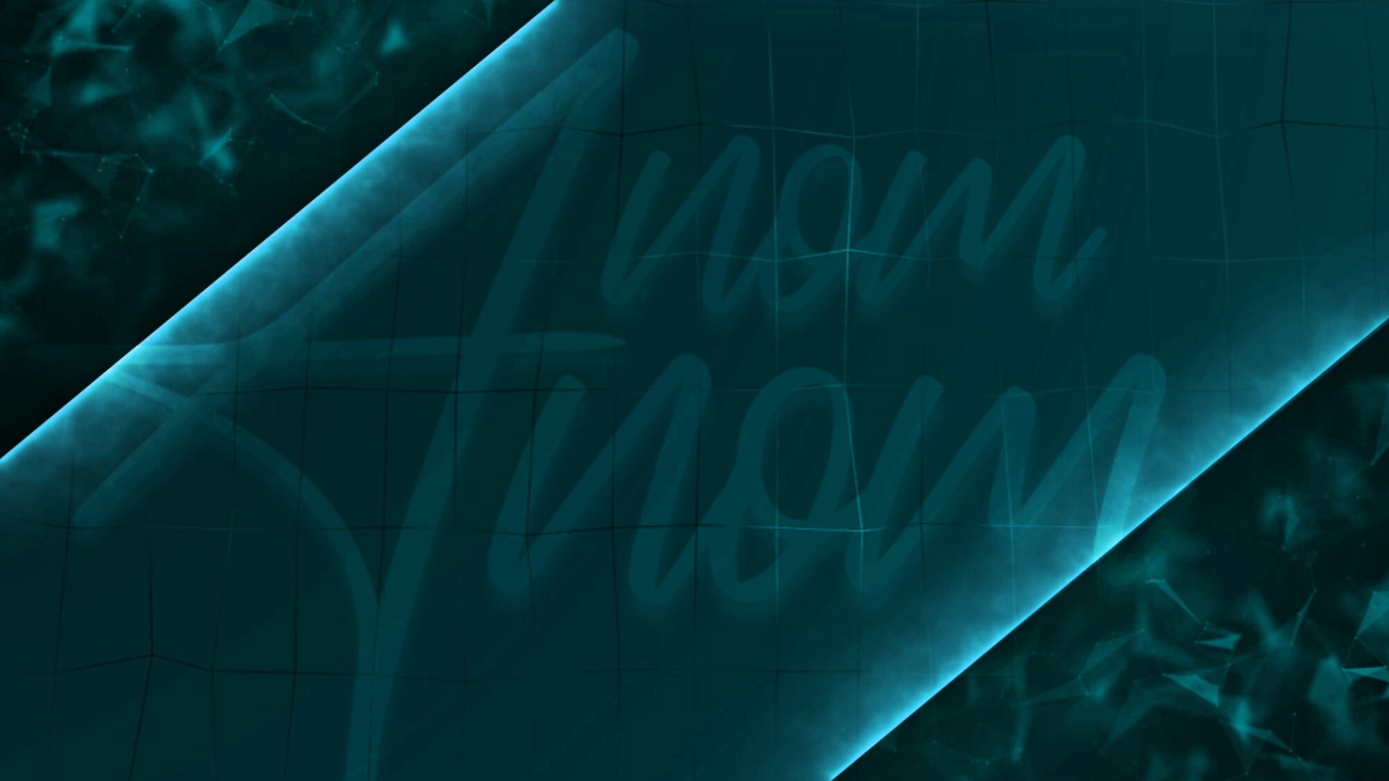 Cyan Neon Blue Animated Glitchy Techno Twitch Bundle Stream - Etsy