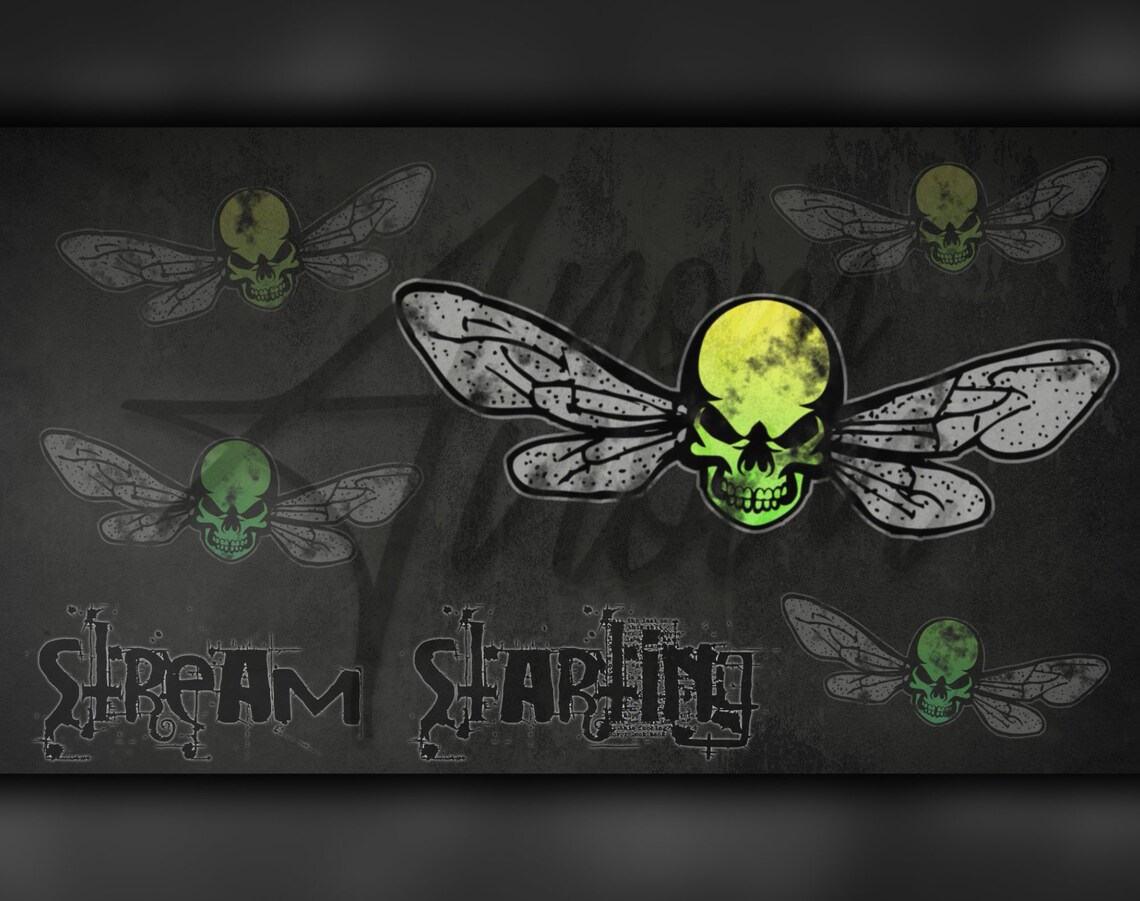 Animated Skullfly Graffiti Stream Bundle Everything You - Etsy