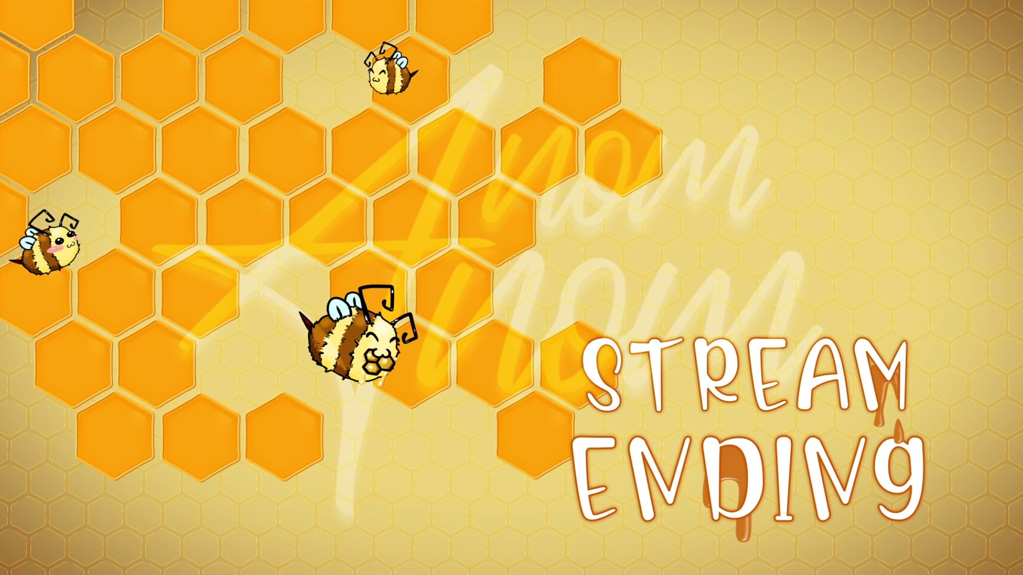 Animated Honey Bee Stream Bundle Everything You Need - Etsy