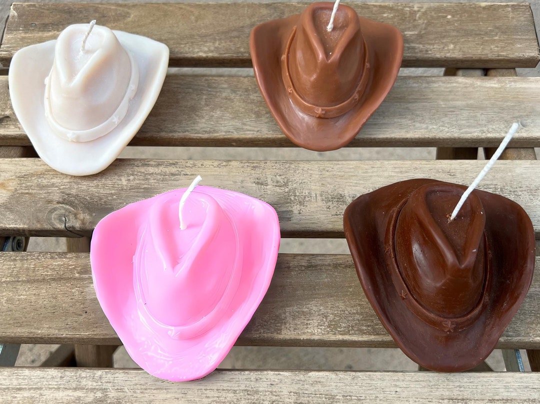 Cowboy Hat Candle | Cowboy Gift | Cowgirl Hat | Western Decor ...