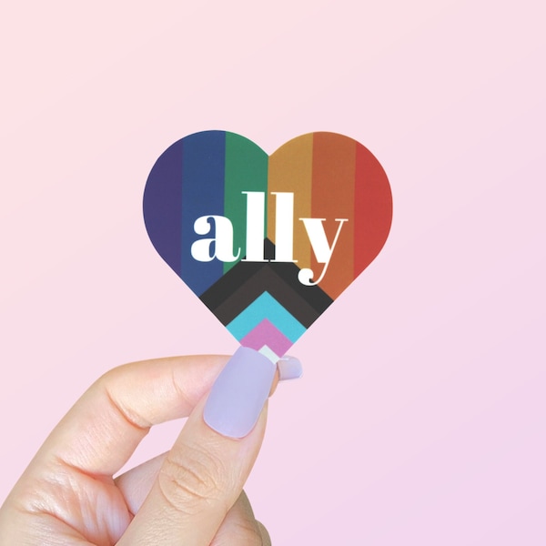Lgbtq Ally Sticker - Etsy