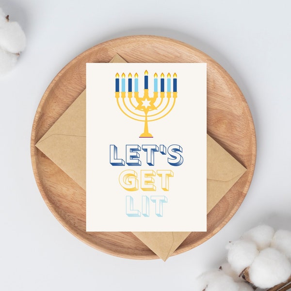 Funny Hanukkah Card - Etsy