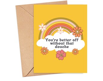 Funny Break up Card - Etsy
