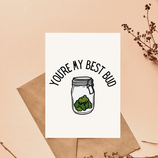 Weed Greeting Card - Etsy