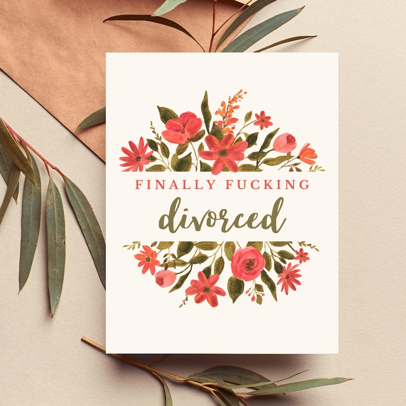 Snarky Break up Card - Etsy