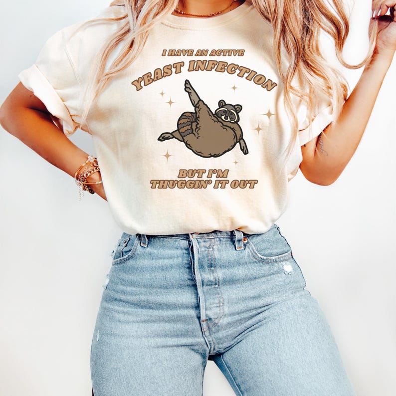 Funny Racoon Shirt Embarrassing Offensive Rude Raunchy Inappropriate ...