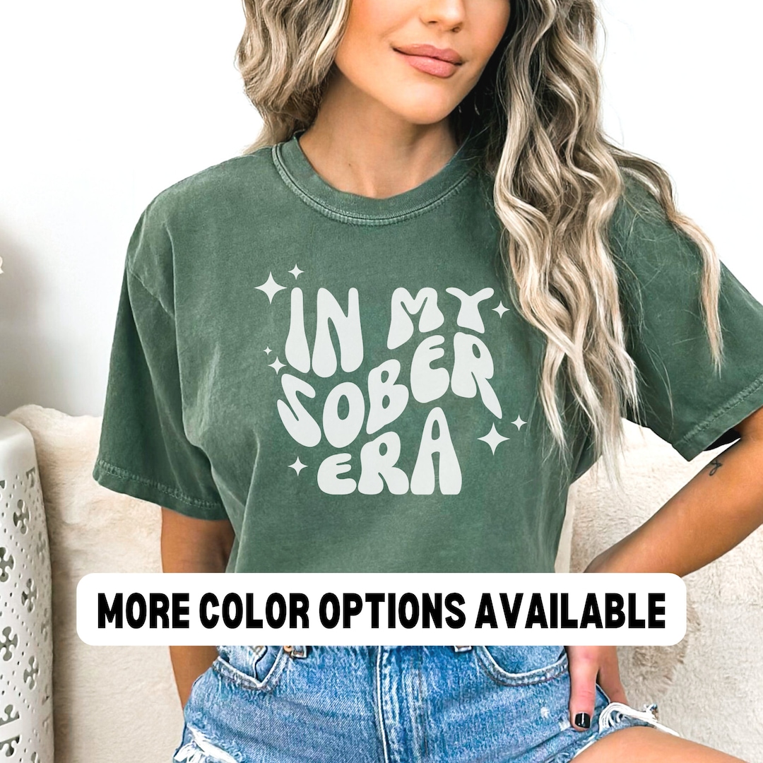 Sober Era Shirt Sobriety Gift for Women Sober Gift for Her Gift for ...