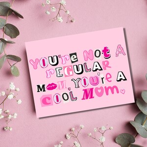 Not Regular Cool Mom Card Humorous Mothers Day Card - Etsy