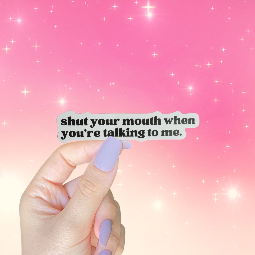 Rude Stickers, Insulting Sticker, Inappropriate Gifts, Offensive ...