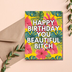 Snarky Birthday Card for Best Friend Inappropriate Birthday - Etsy