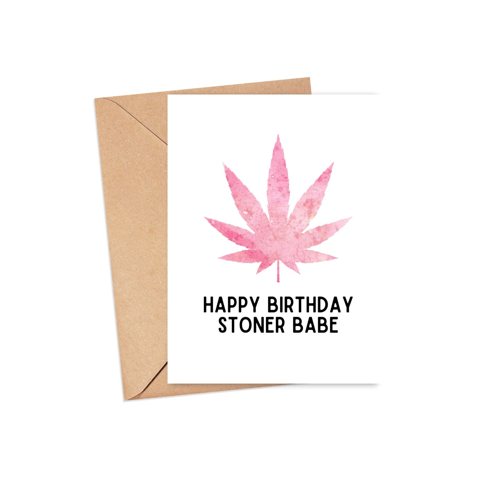 Weed Birthday Card Funny Weed Card Happy Birthday Stoner - Etsy