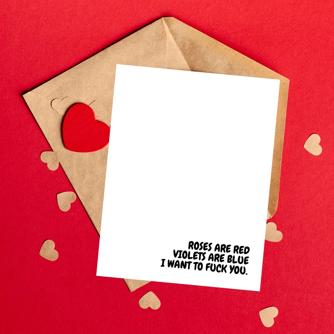 Dirty Valentine Card, Funny Valentines Card for Boyfriend, Dirty ...