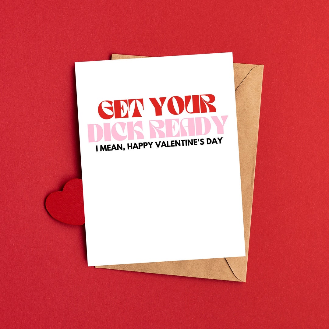 Dirty Valentines Card for Him | Raunchy Valentines Day Cards for ...