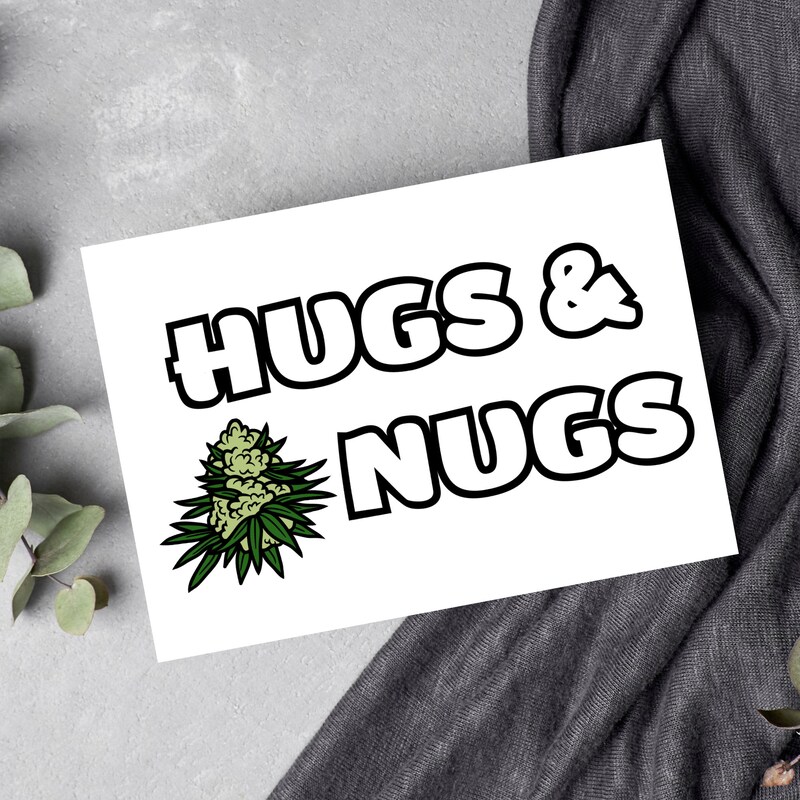 Weed Greeting Card - Etsy