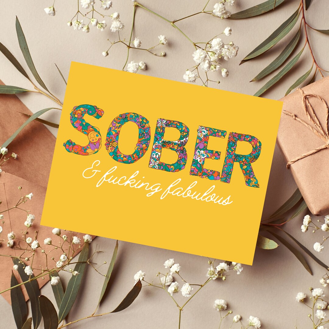Sobriety Gifts for Women Still Sober Bitches Gift for Sponsor Recovery ...