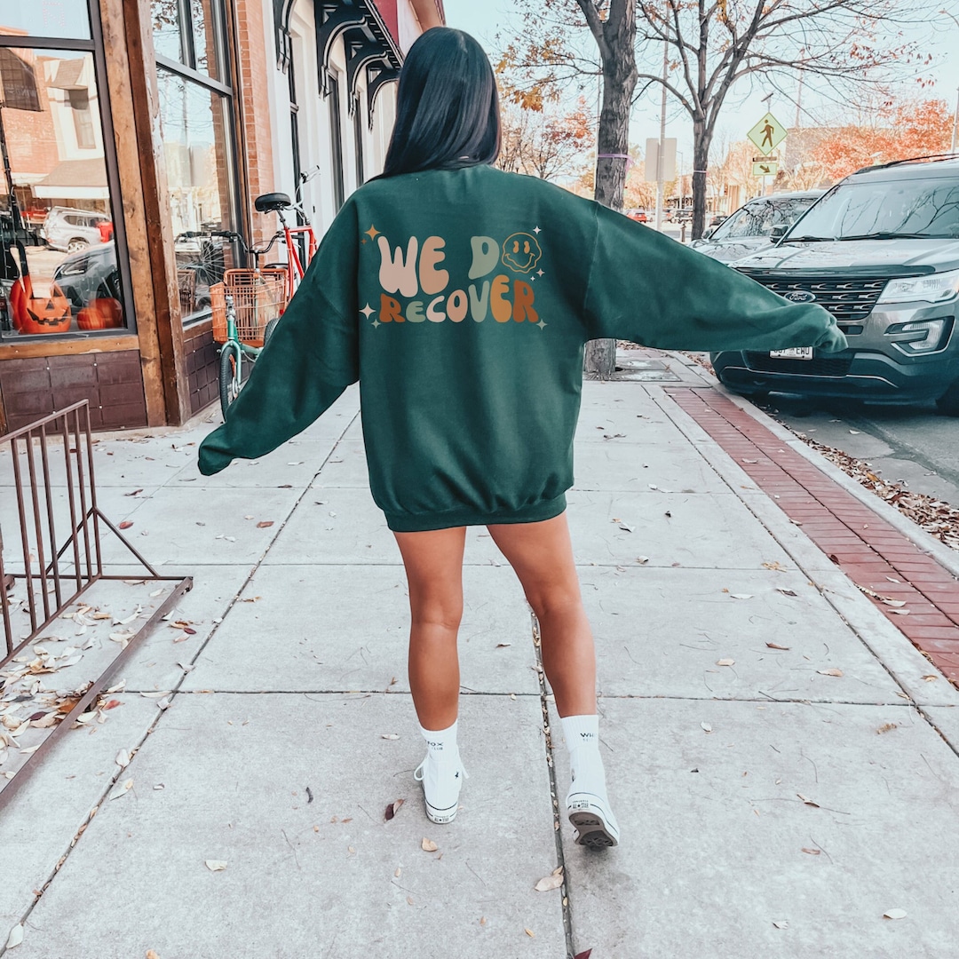 We Do Recover One Day at A Time Recovery Gifts Sobriety Clothing Gift ...