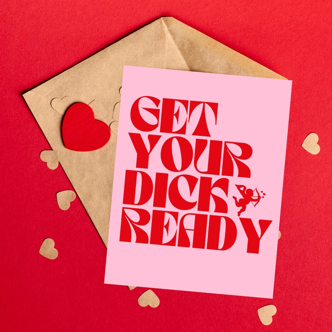 Dirty Valentines Card for Him, Raunchy Valentines Day Cards for ...