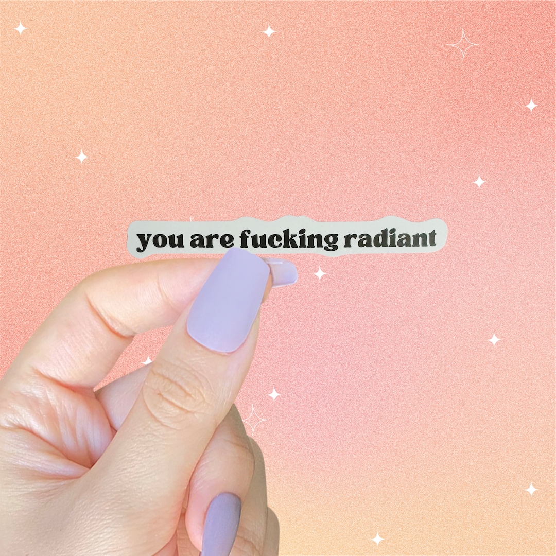 Affirmation Stickers, Self Love Sticker, Self Care Sticker, Positive ...