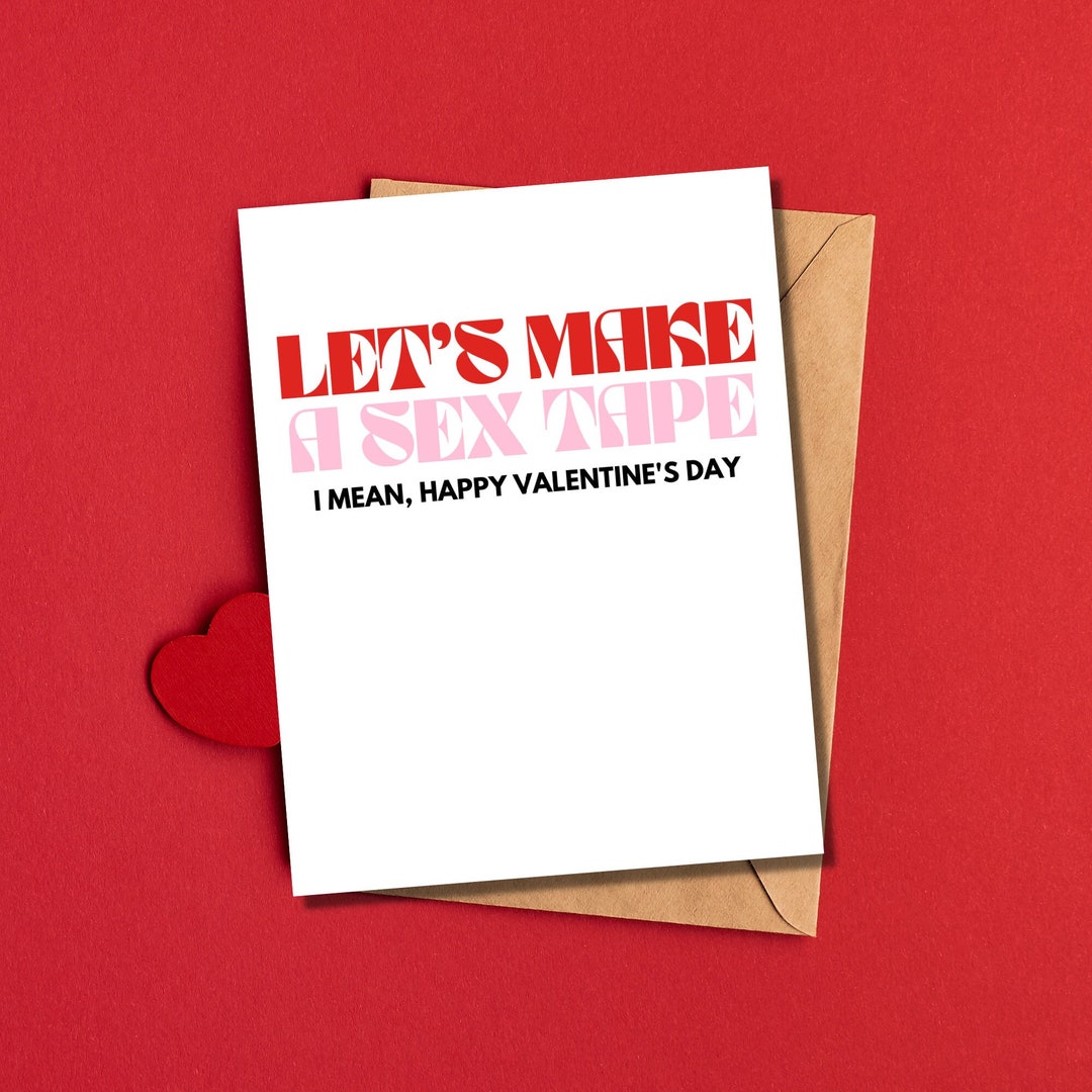 Dirty Valentines Card Raunchy Valentine's Day Cards - Etsy