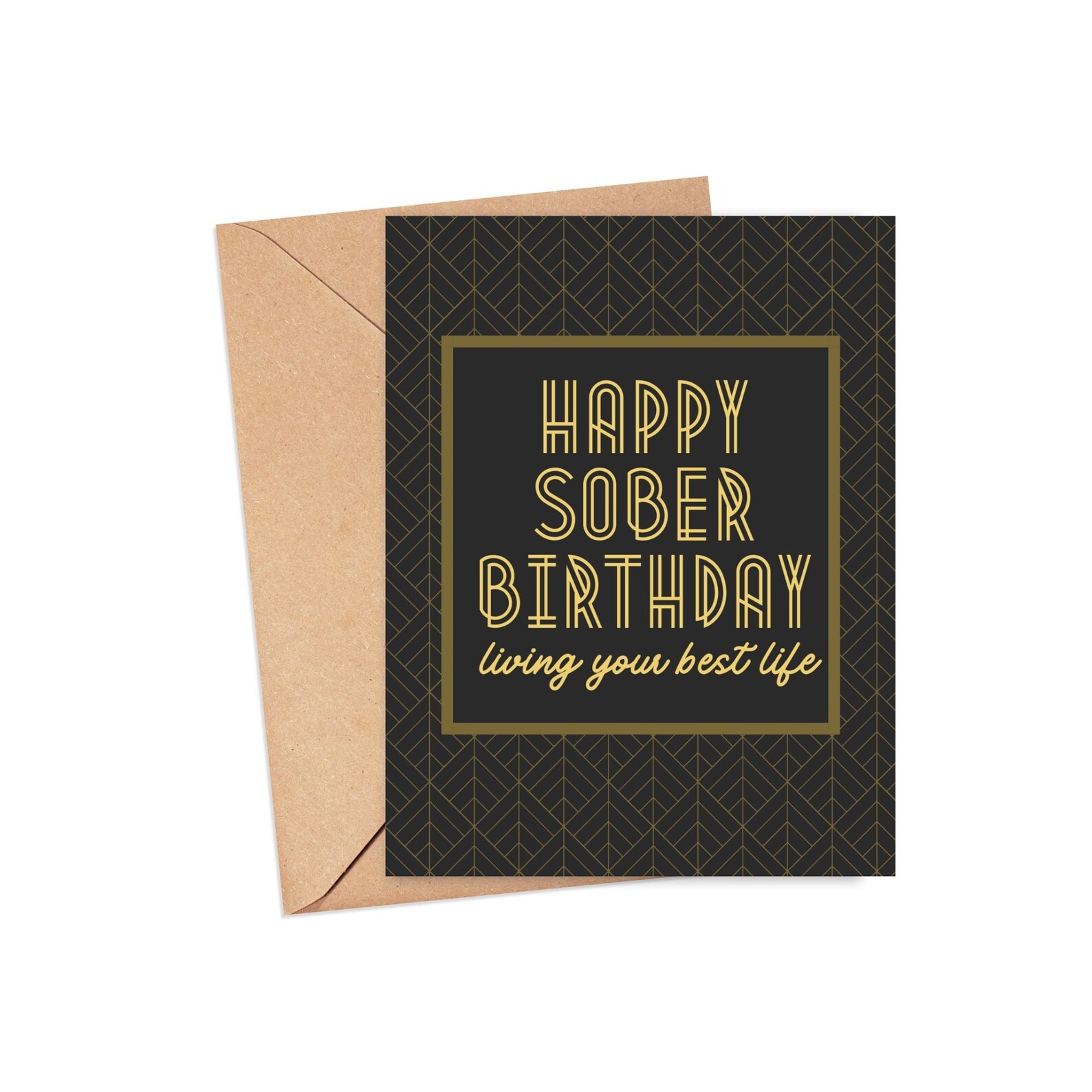 Happy Sober Birthday Card Recovery Birthday Card Sobriety - Etsy