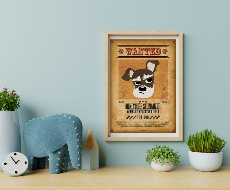 Dog Wanted Poster - Etsy