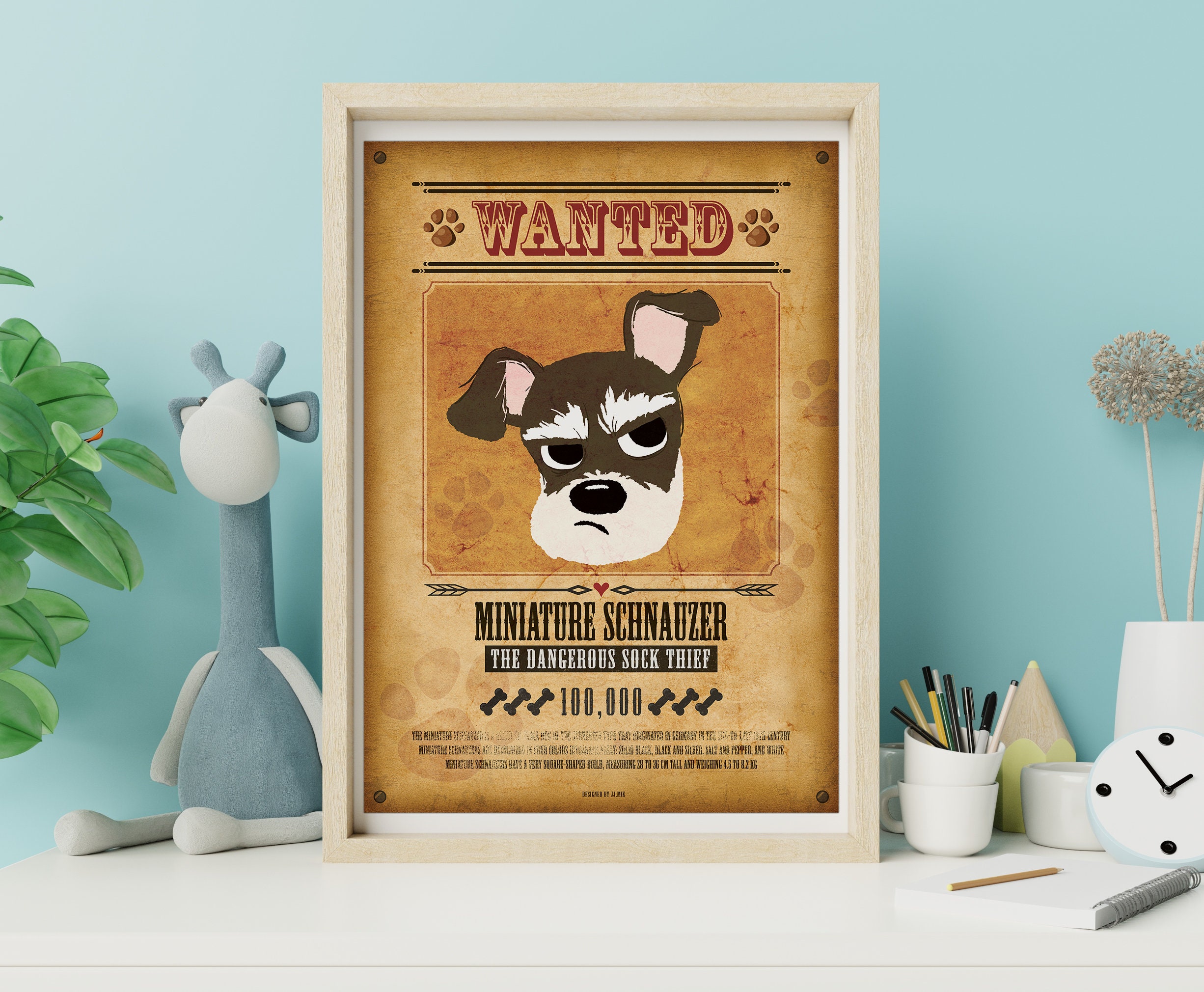 Dog Wanted Poster - Etsy