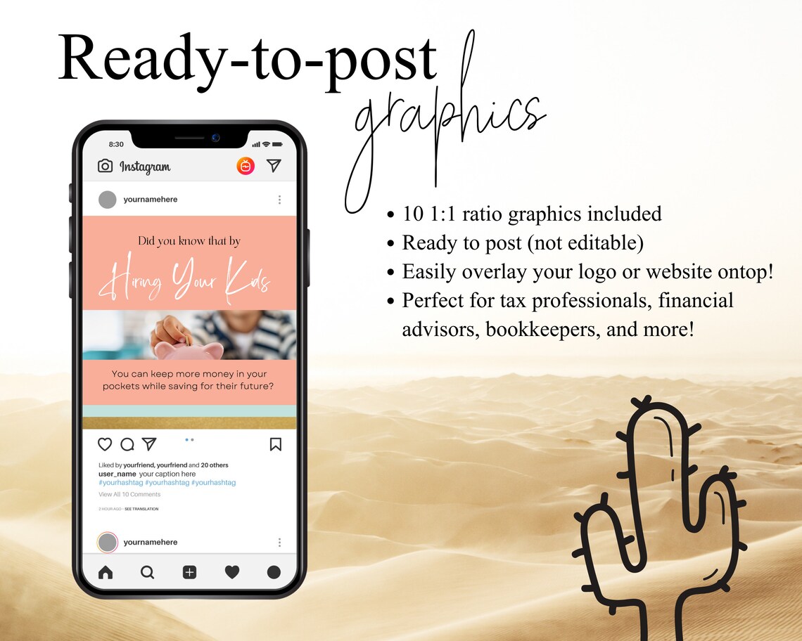 10 Finance, Tax, and Money Tip Graphics, Social Media Graphics, Boost ...