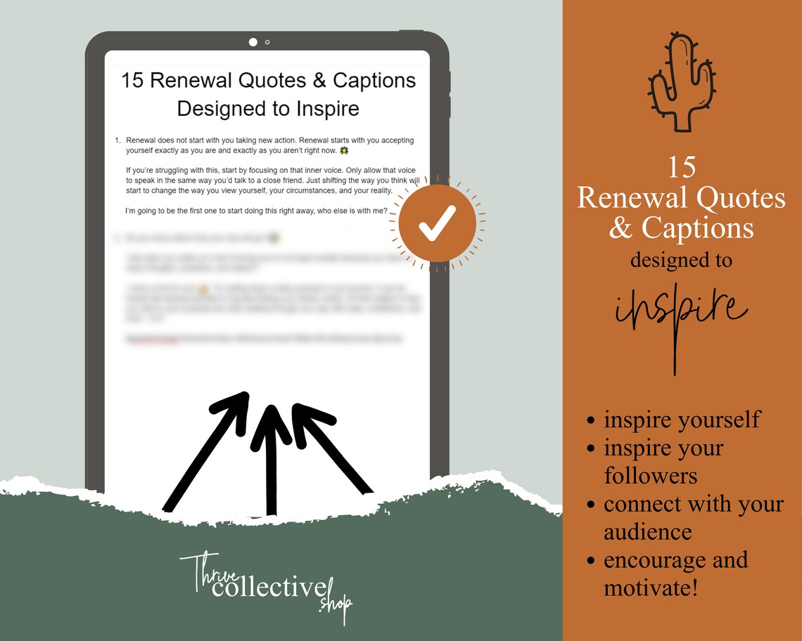 15 Inspiring renewal Quotes and Captions, Use Captions on Social Media ...