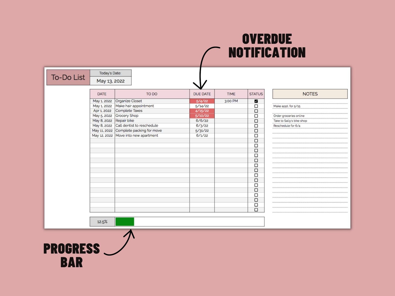 Productivity Planner | Habit Tracker | to Do List | Mood Tracker ...