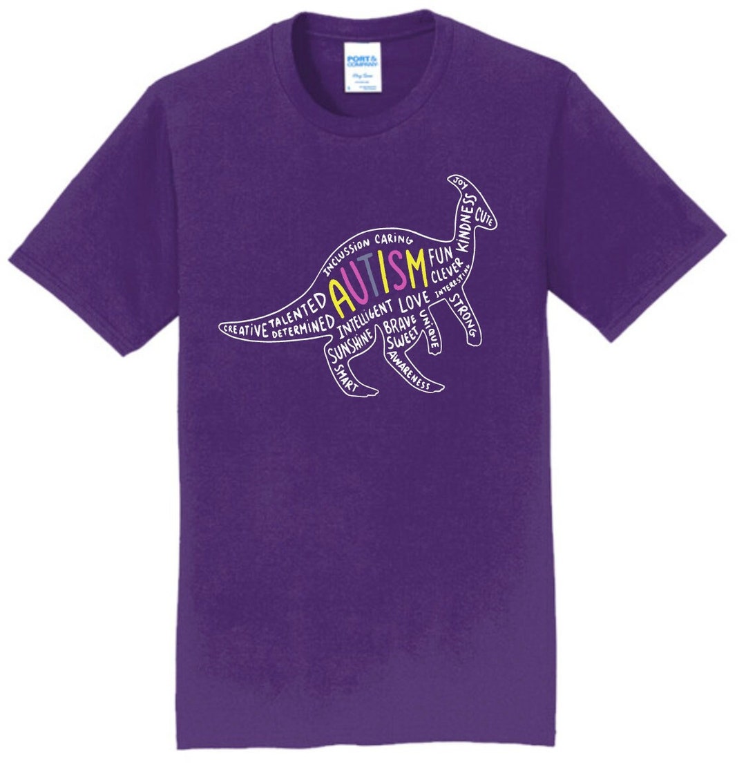 Autism Dino - Etsy