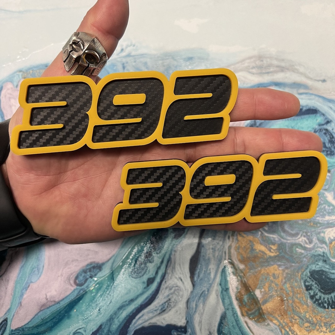 Fender Badges | Number Set Yellow Premium |2 BADGES| Angry Aggressive ...