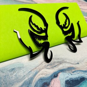 Fender Badges Emblem Venomous Venom | 2 BADGES | Angry Aggressive - Etsy