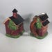 Warren Kimble Sakura Barn Schoolhouse Salt and Pepper Shakers, Creamer ...