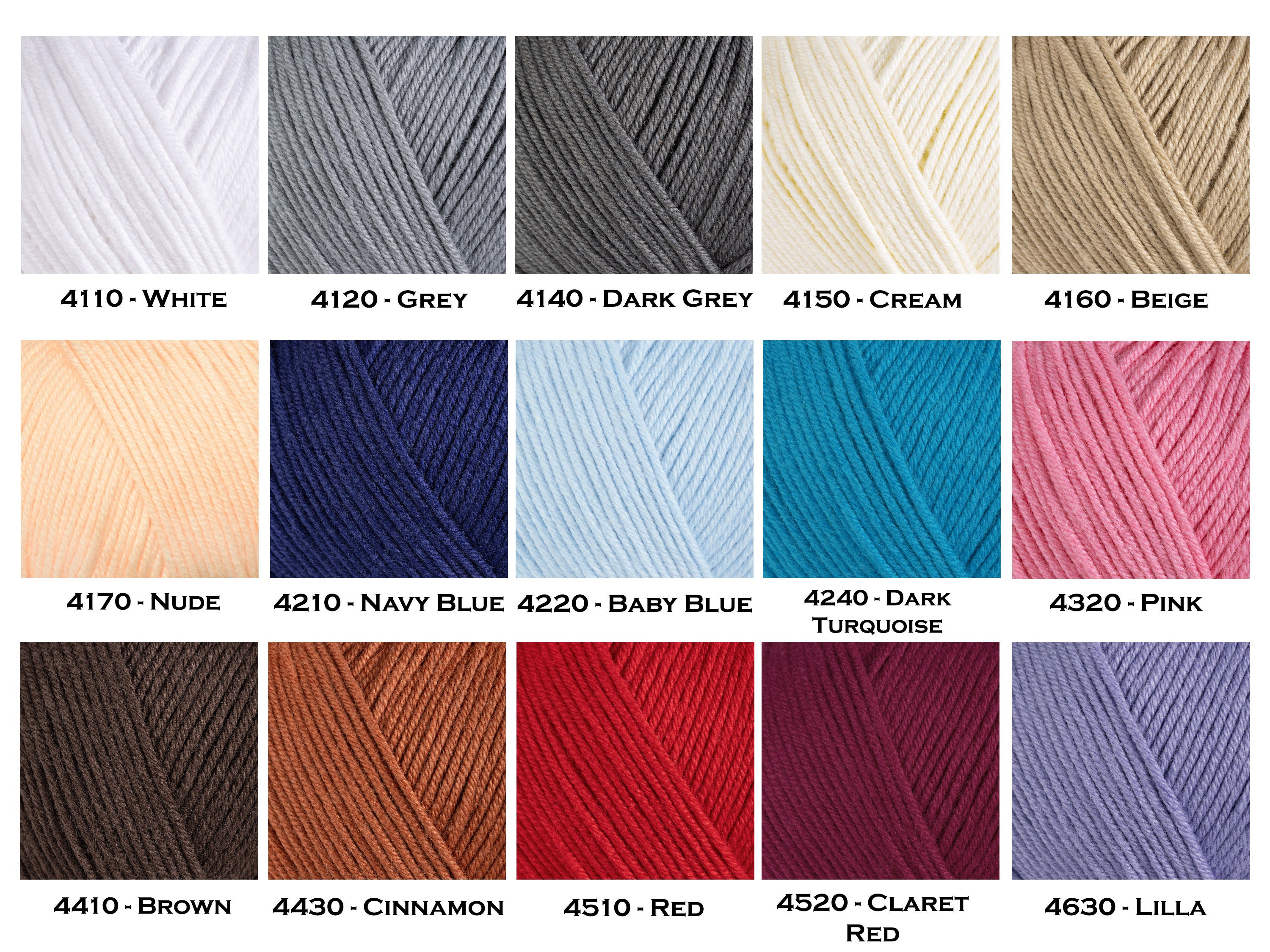 Estako Happy Cotton %60 Cotton 40 Acyrlic Sport Weight Yarn, Best ...