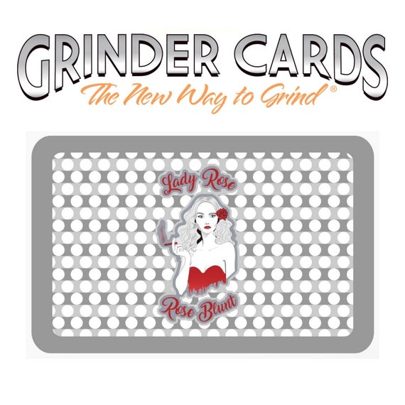Custom Metal Grinder Card | Etsy