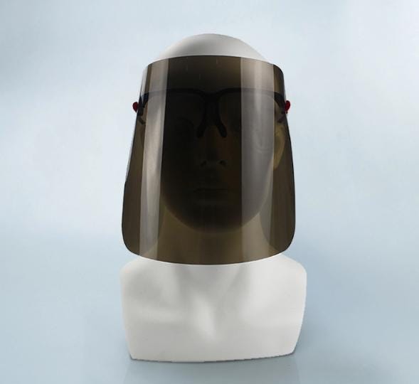 Tinted Multi-use Face Shield (reusable and Durable). - Etsy