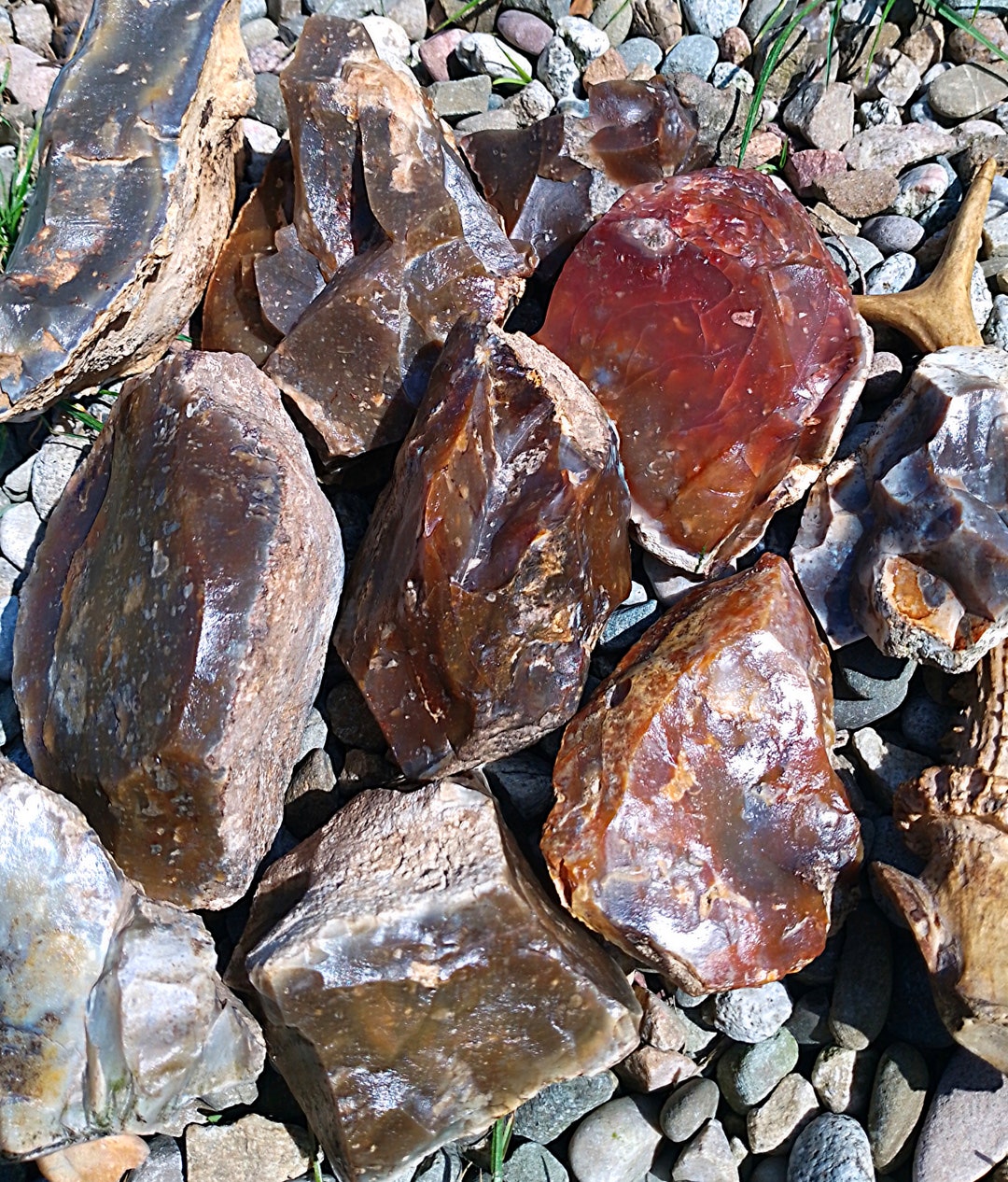 Flint Natural Stone Chunks for Use With Flint and Steel - Etsy