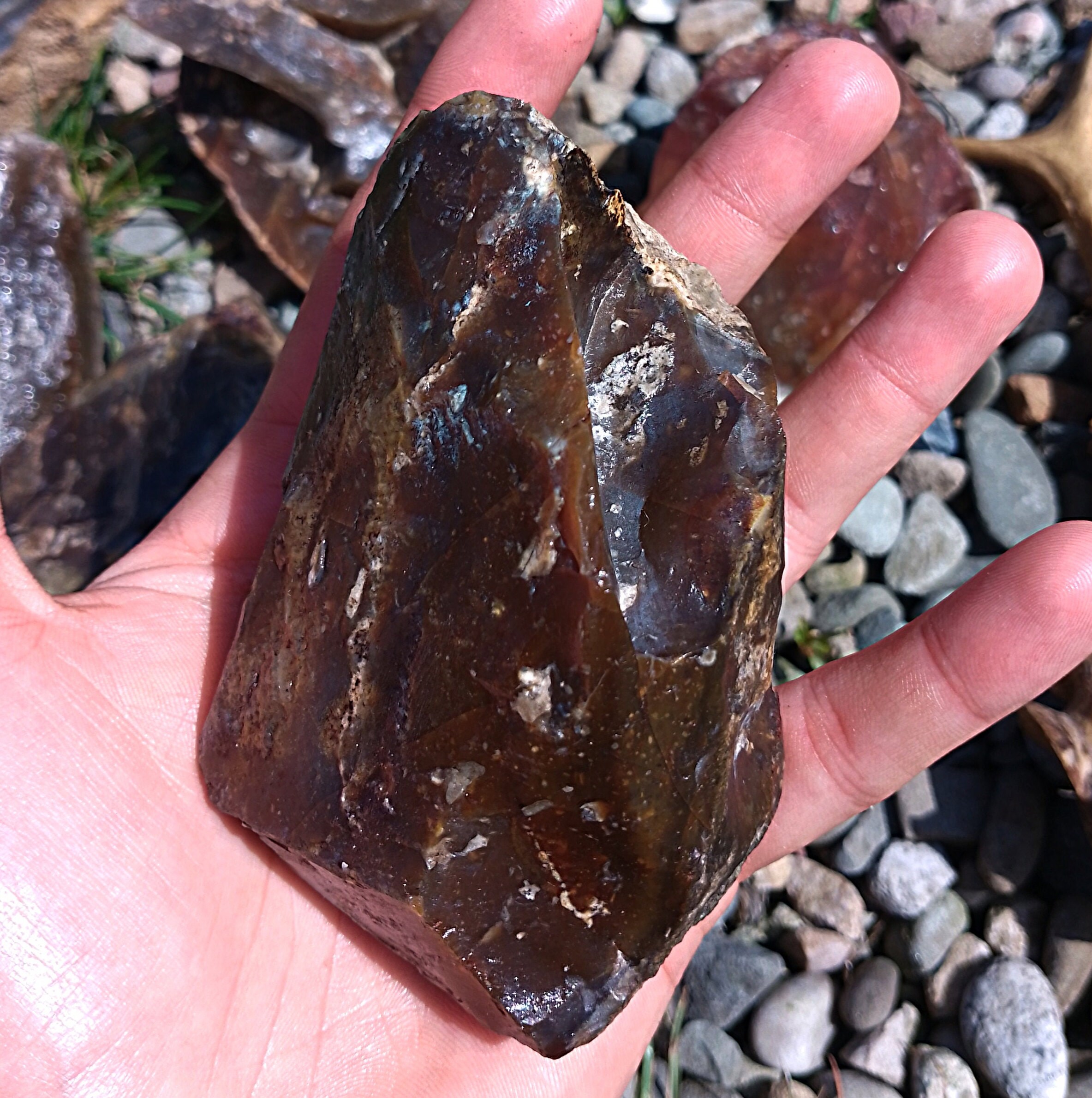 Flint Natural Stone Chunks for Use With Flint and Steel - Etsy