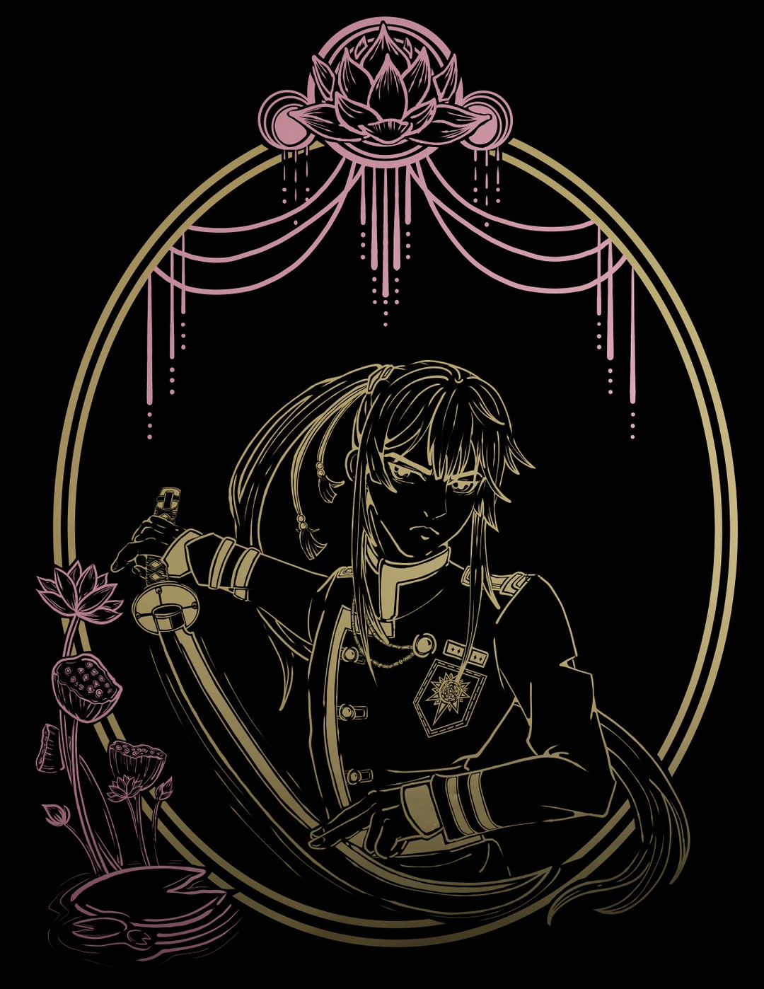 Yu Kanda Foil Print - Etsy