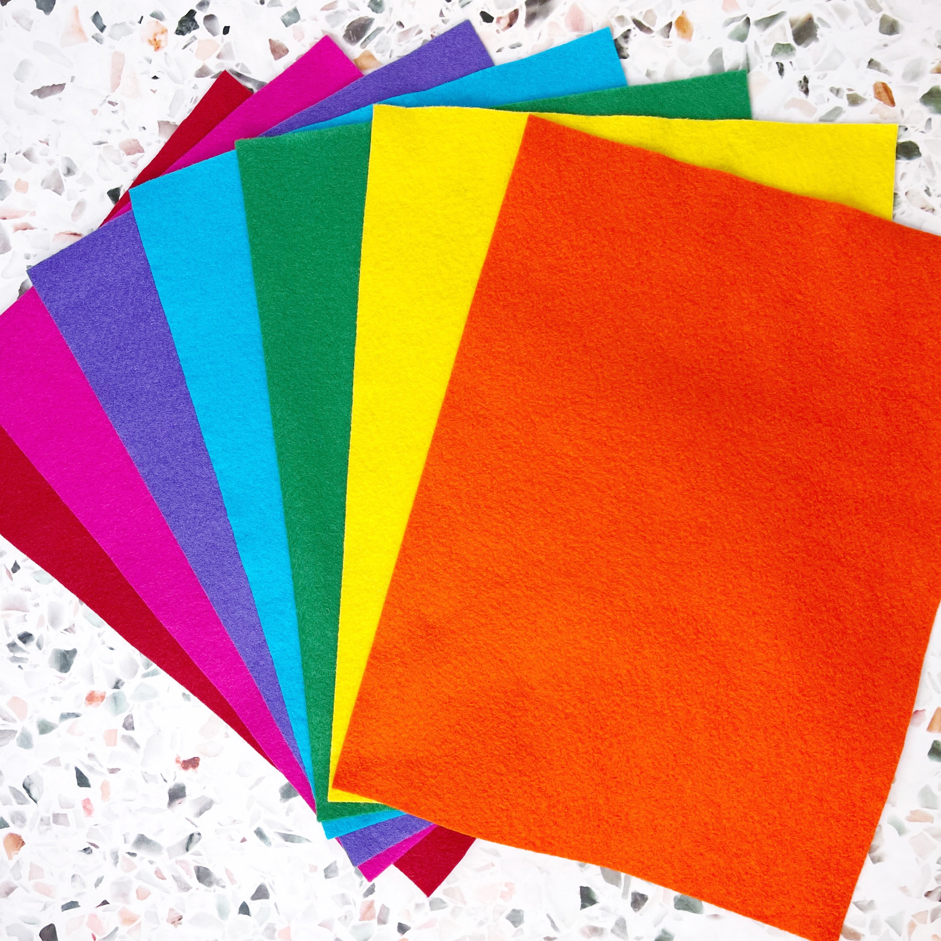 Wool Felt Sheets Choose Your Own Colors Waldorf Craft Felt - Etsy