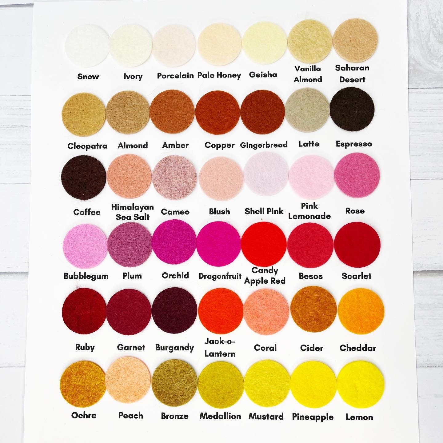 Wool Felt Sheets Choose Your Own Colors Waldorf Craft Felt - Etsy