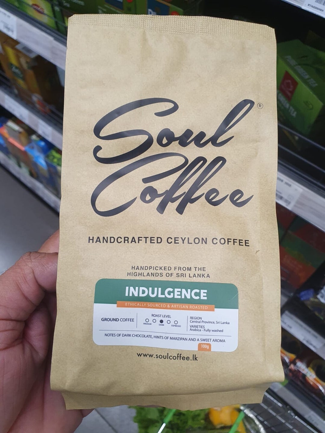 Soul Dark Roasted Indulgence Coffee 100G - Etsy