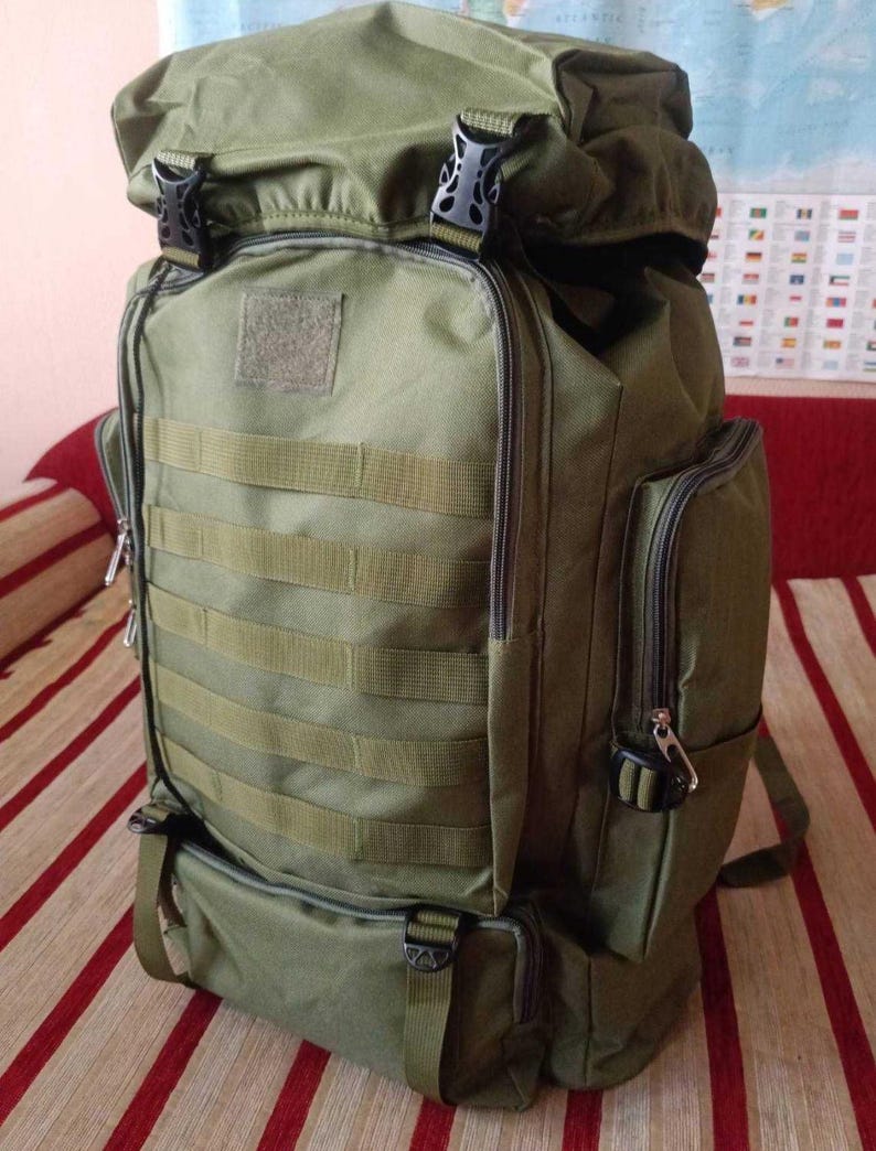 Original Tactical Individual Combat Backpack UA Olive Military Army ...