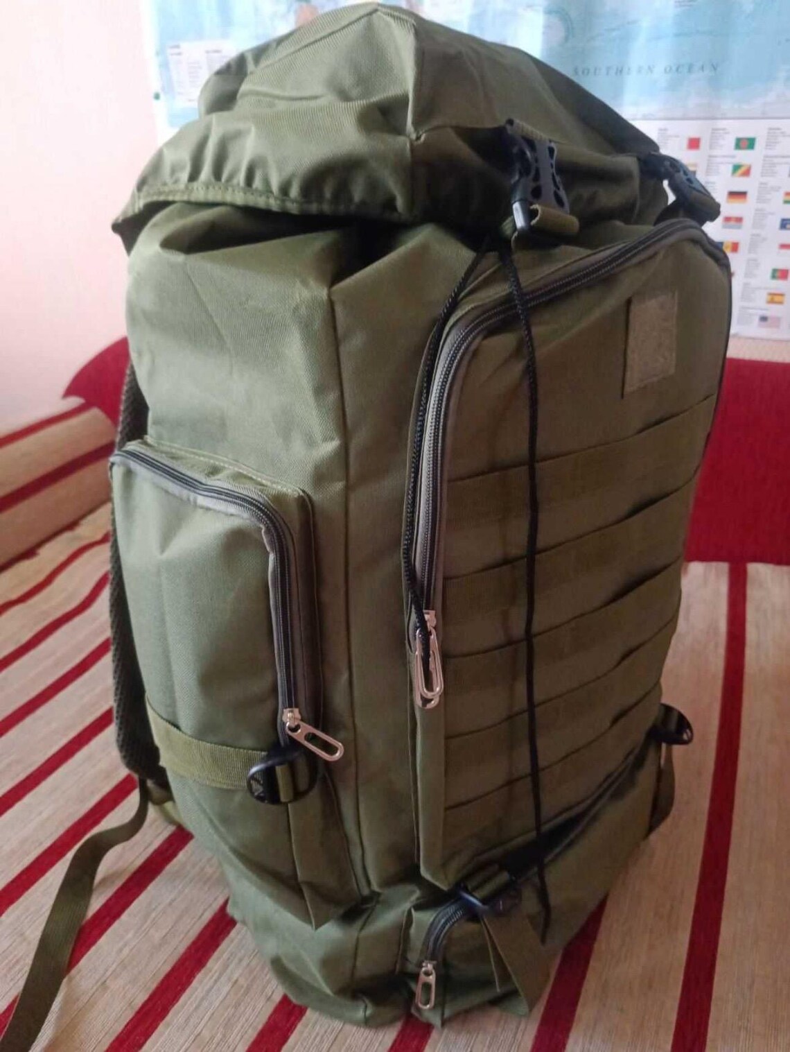 Original Tactical Individual Combat Backpack UA Olive Military Army ...
