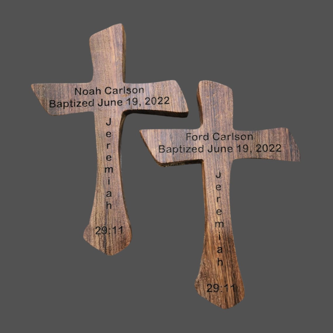Custom Engraved Wooden Cross - Etsy