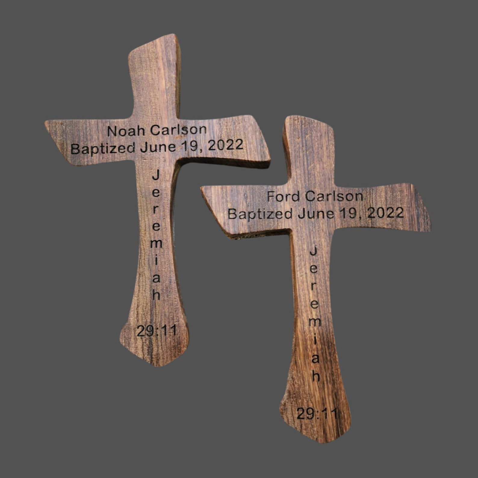 Custom Engraved Wooden Cross - Etsy