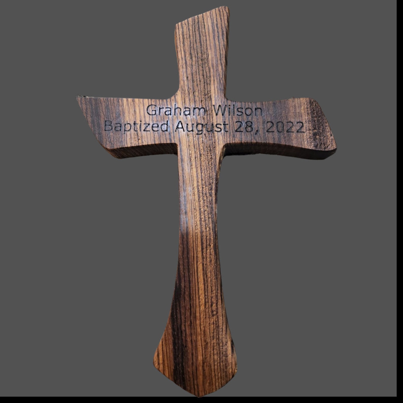 Custom Engraved Wooden Cross - Etsy
