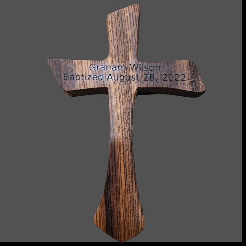 Custom Engraved Wooden Cross - Etsy